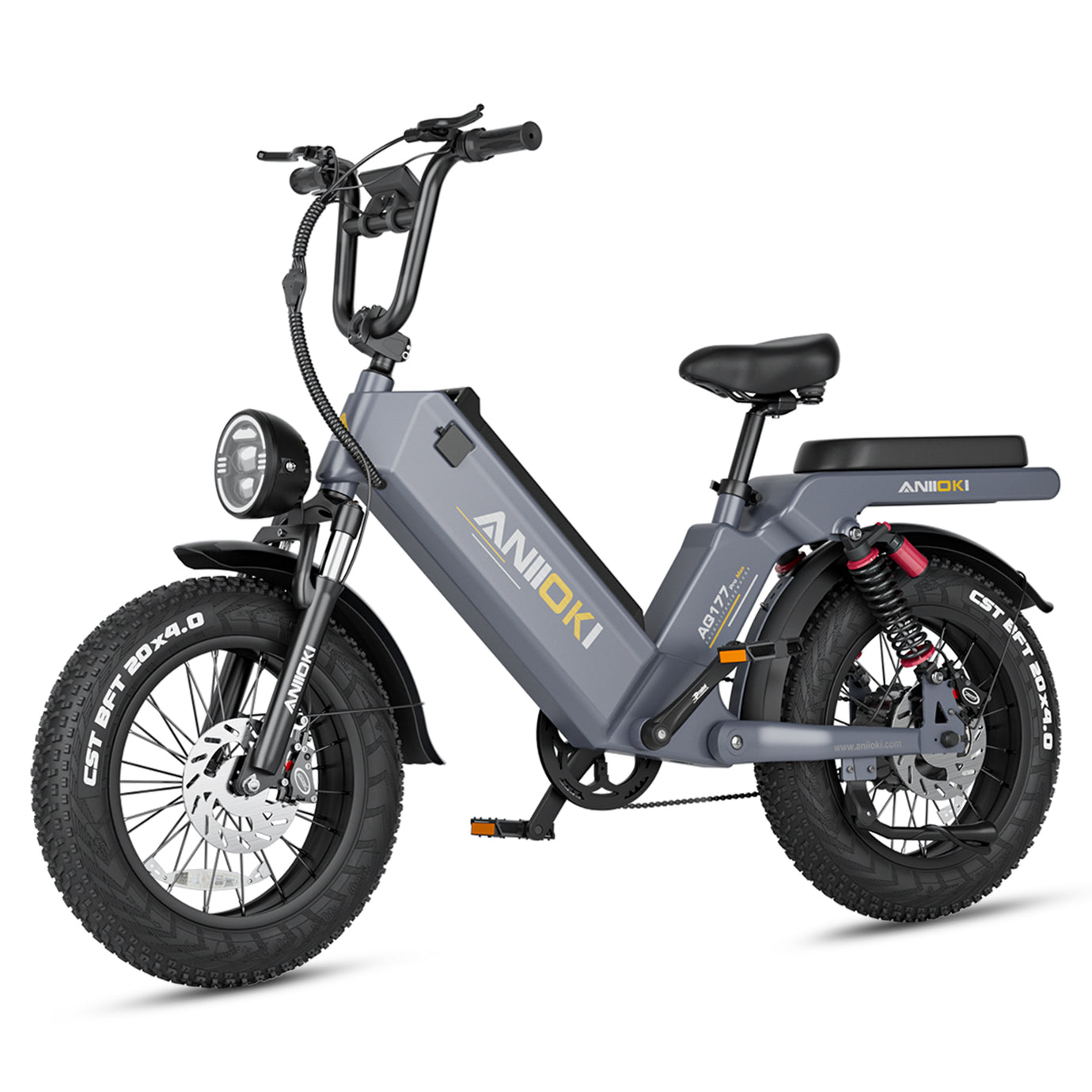 Aniioki AQ177 Long Range Step-thru Power Bike – aniiokiebike