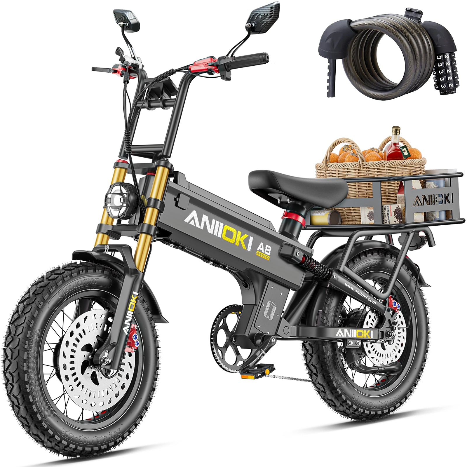 A8 Pro Max 52V Dual Motor Ebike
